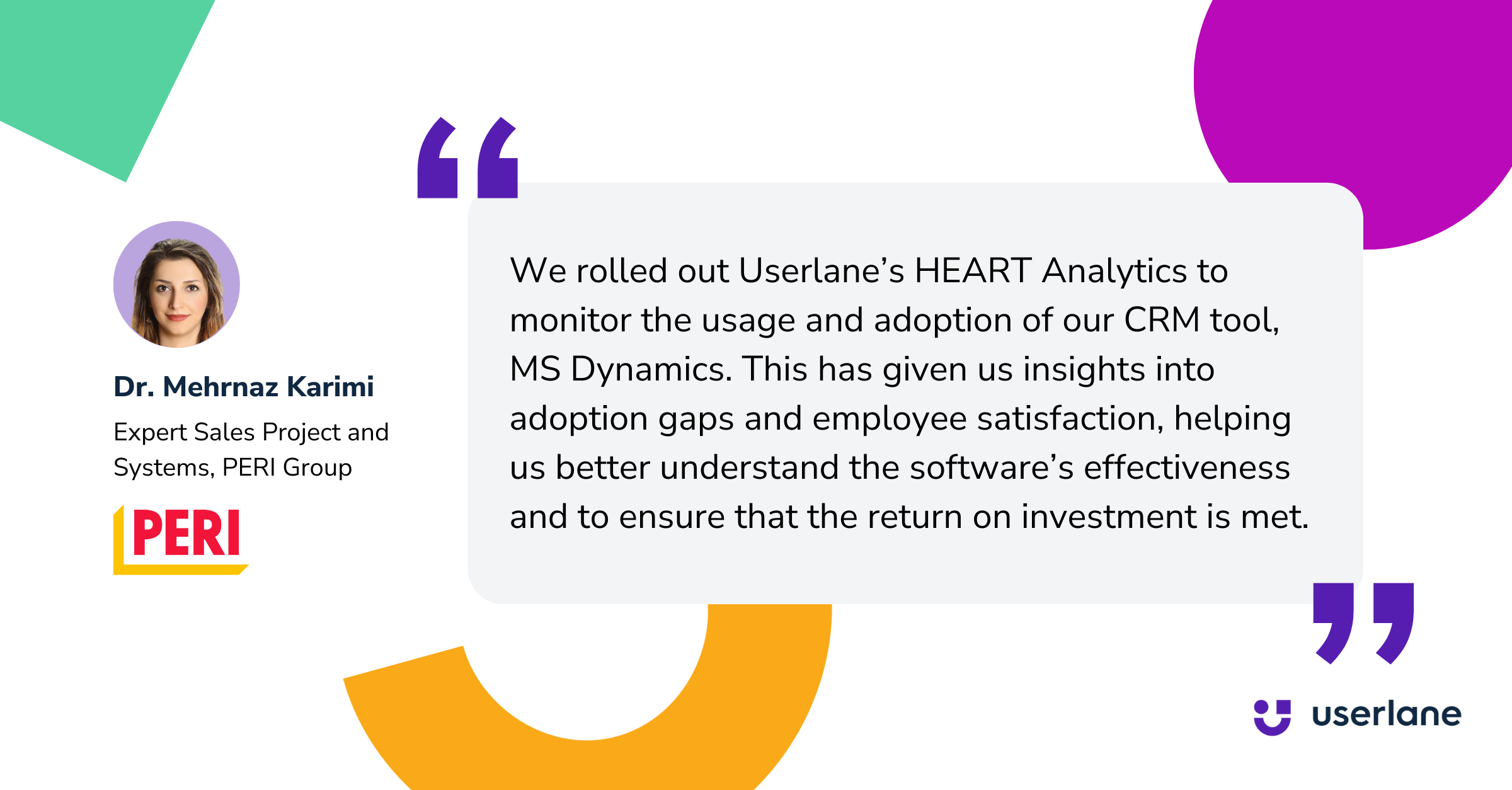 PERI Group drives CRM efficiency with Userlane's HEART